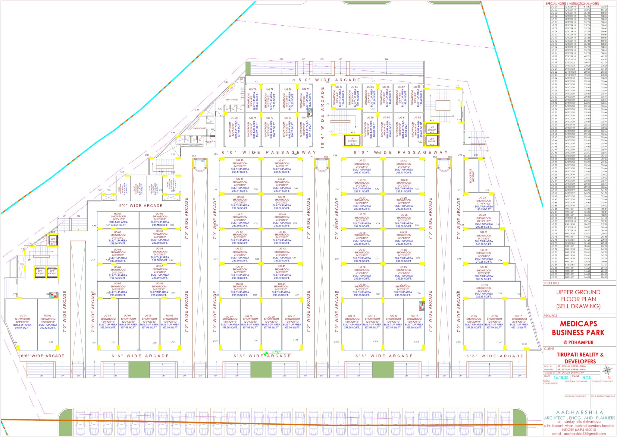 Medi-Caps Business Park , Pithampur - Shops starting from 15L